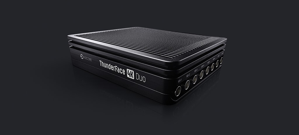 ThunderFace 4K Duo • The ultimate QTAKE output device